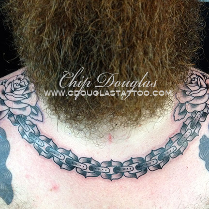 Chain Necklace Tattoos
