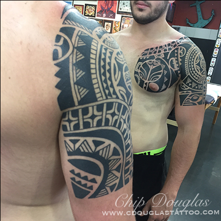 Chip on shoulder tattoo - Bronctattooaus.com